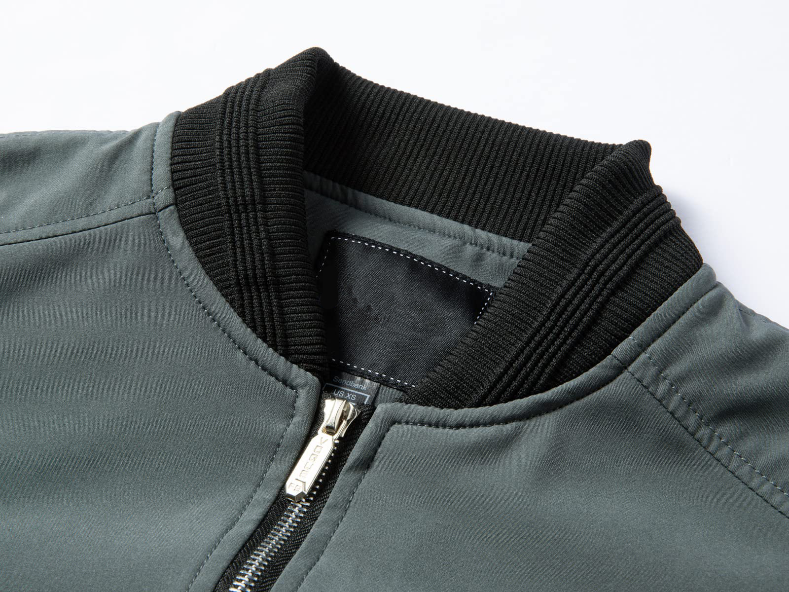 Custom Men's Casual Lightweight Bomber Jacket Lining and Style