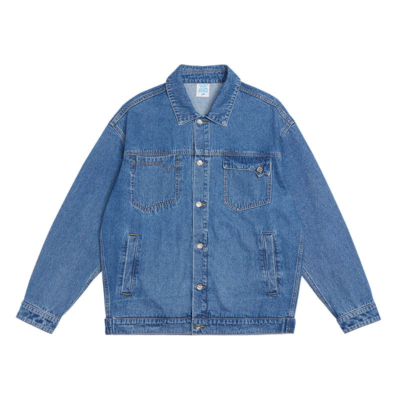 Customized Men's Vintage Distressed Washed Jacket